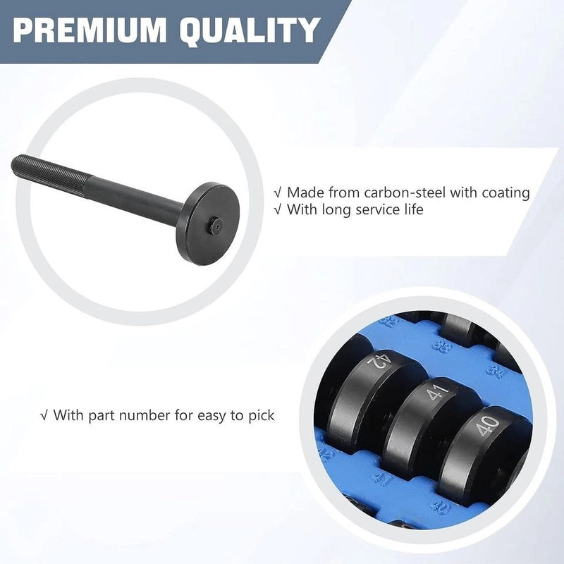 52PCS Bearing Seal Driver Tool Kit Bushing Bearing Push Press Disc Set – www.ozoffer.com.au