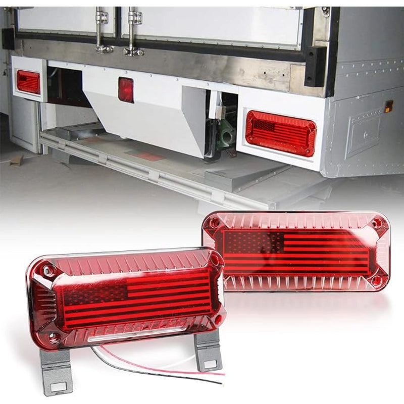 57 LED RV Camper Trailer Tail Lights With Running/Turn Signal/Brake/St ...