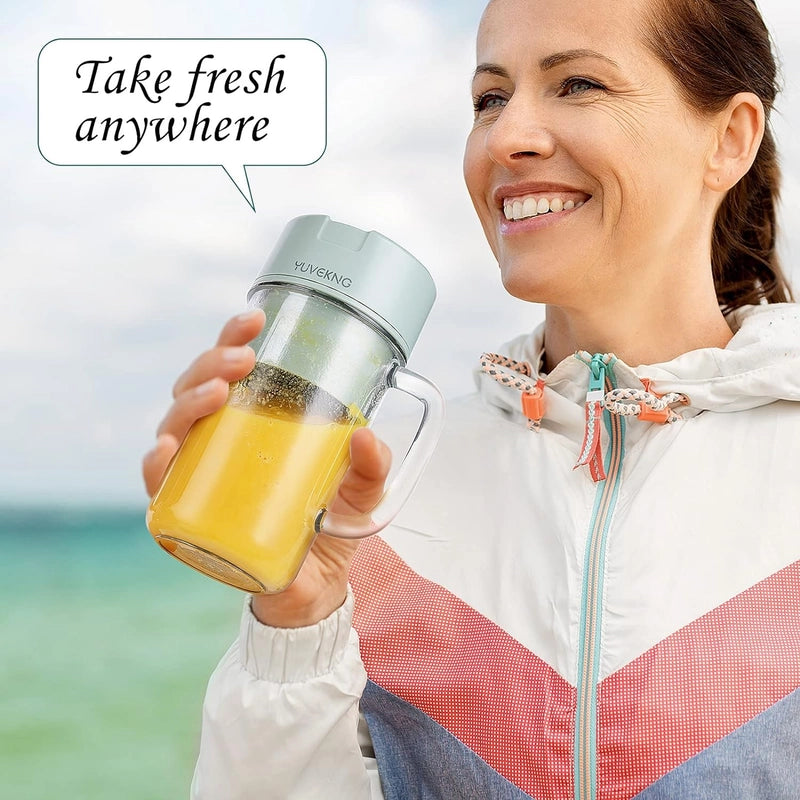 Mini Juicer Cup Extractor Ice Crusher Food Mixer Fruit Blender USB ...