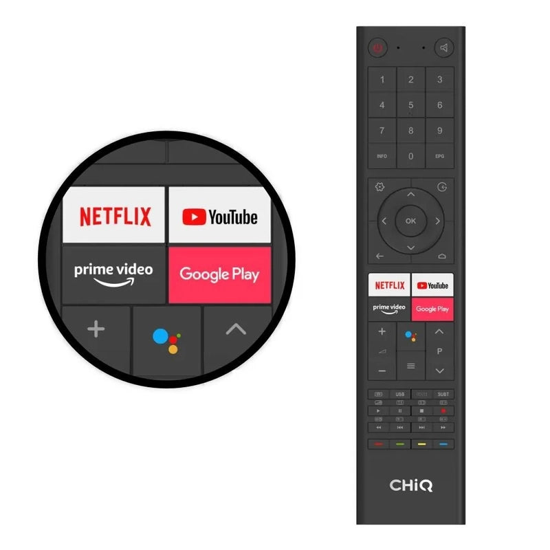 Replacement Voice Bluetooth Remote Control for Chiq U65G7H U43G7U U50G ...