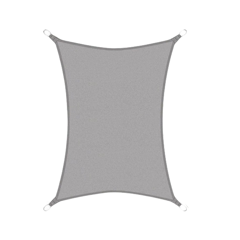 4x6M 320GSM Sun Shade Sail Cloth Canopy Outdoor Awning Rectangle Squar ...