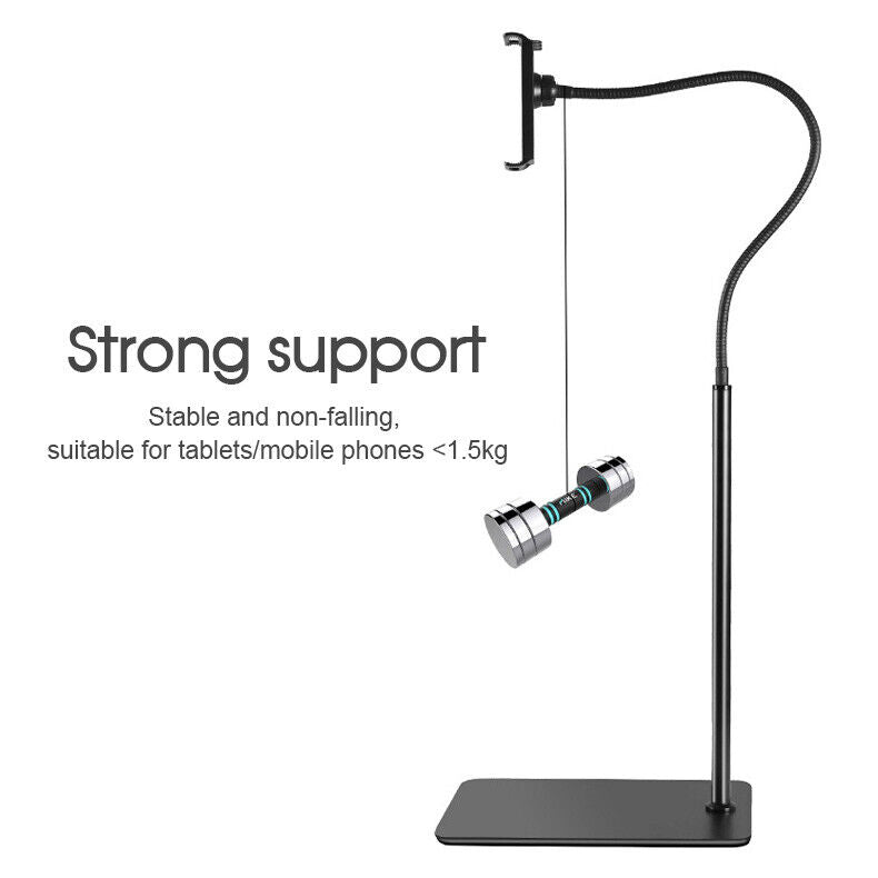 Adjustable Floor Stand Bed Lazy Mount Holder Arm Bracket For Phone Tab ...