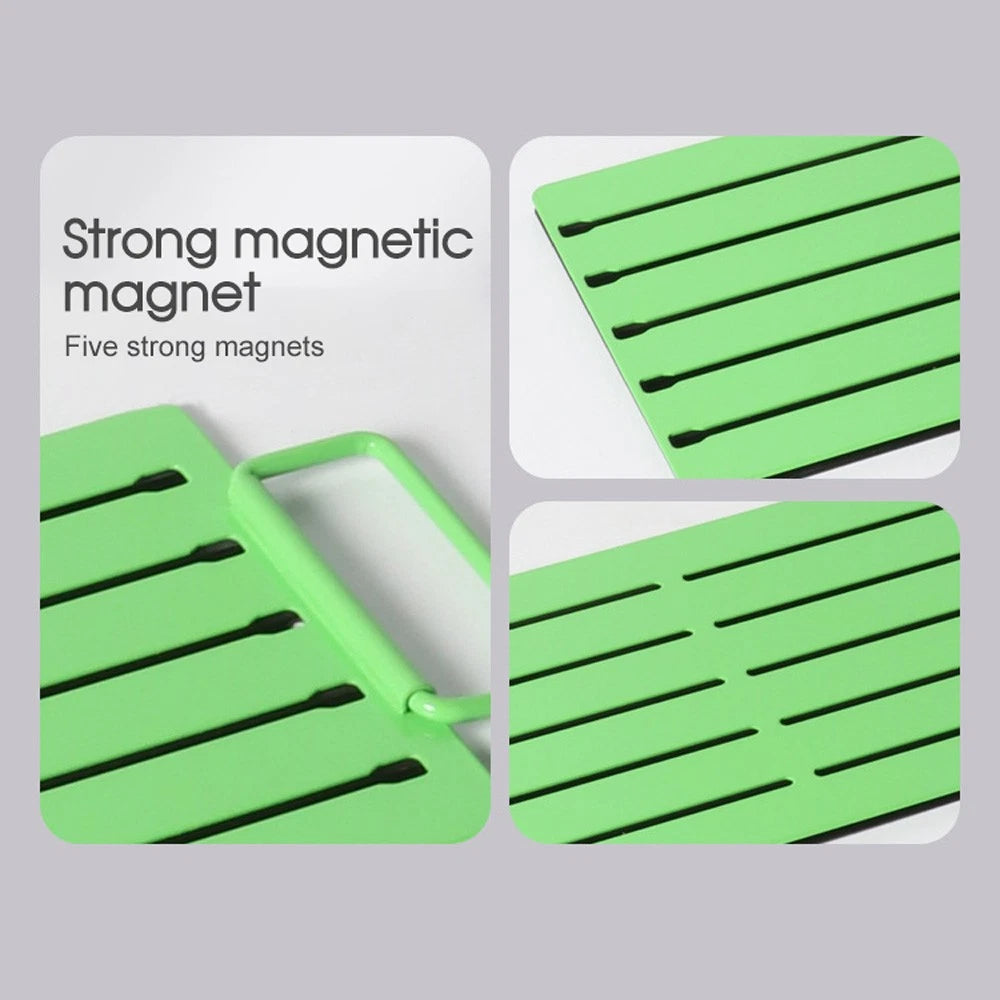 Magnetic metal sleeve storage rack socket organizer sleeve fixed artif ...