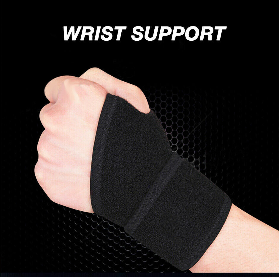 Wrist Support Protection Strap Splint Brace Carpel Tunnel CTS RSI Pain ...