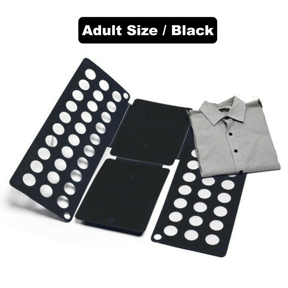 T Shirt Top Folder Cloth Magic Folding Board Flip Fold Laundry Organiz ...