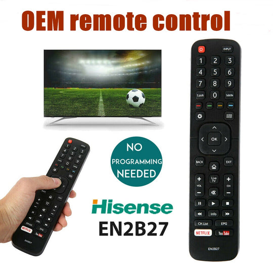 OEM HISENSE TV Remote Control EN-2B27 – www.ozoffer.com.au