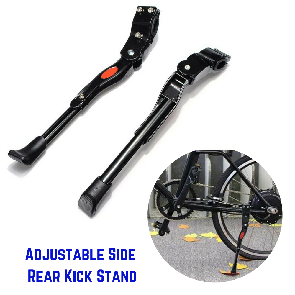 Bicycle Mountain Bike Adjustable Rear Kick Stand Prop Side Parking Sup ...