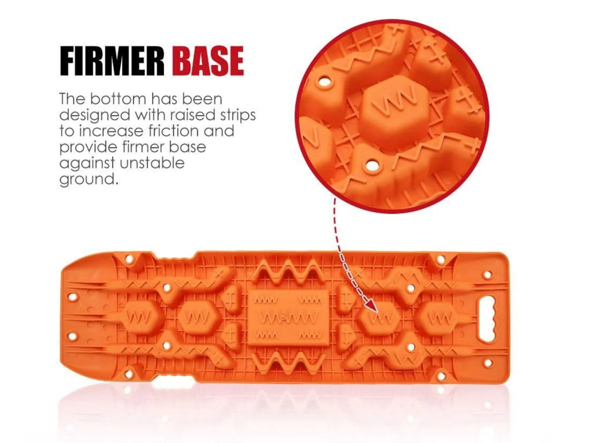 NEW Pair Recovery Tracks Sand Track 2pc 10T Sand / Snow / Mud Trax 4WD ...