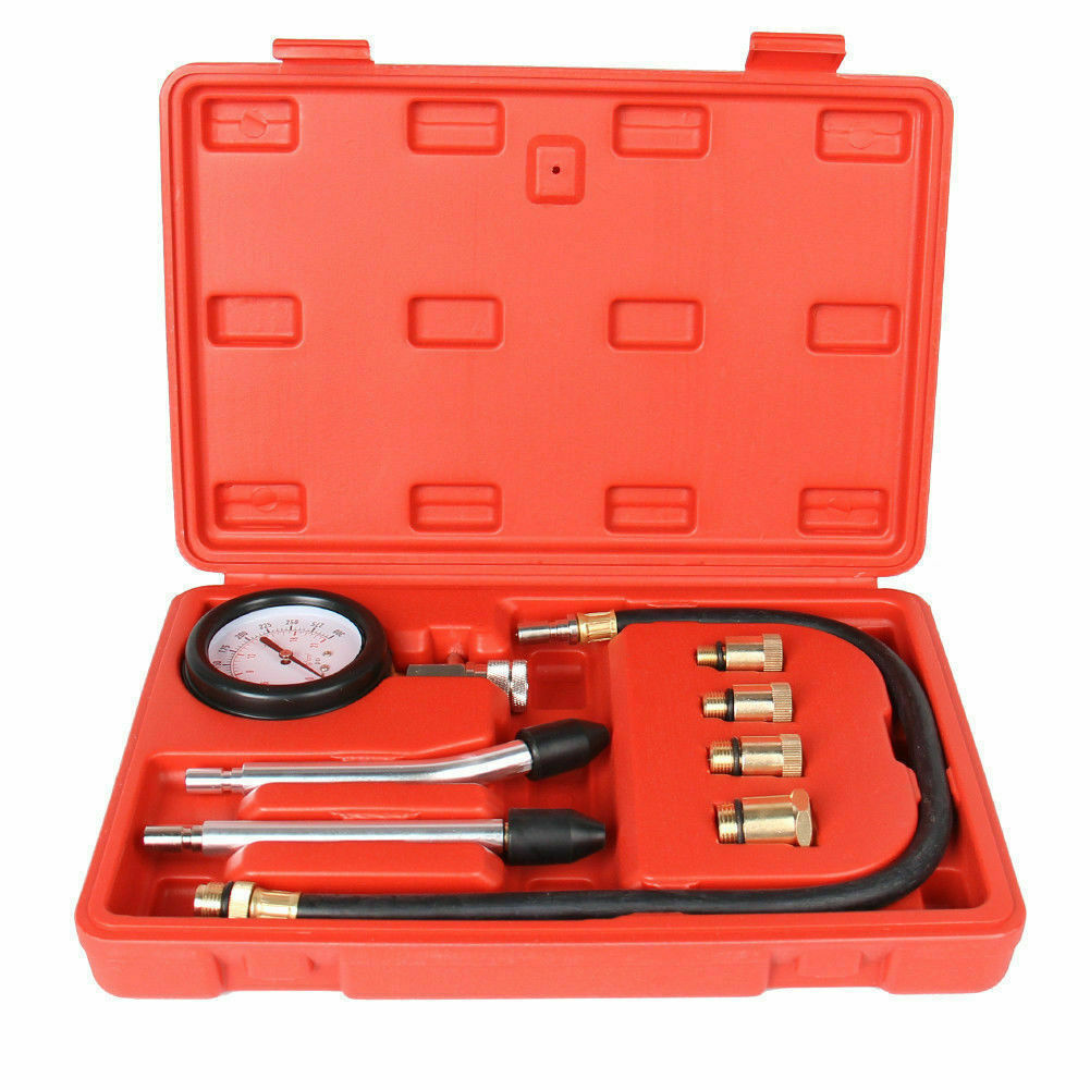 Petrol Engine Compression Tester Kit Tool Set For Automotive Car Motor ...