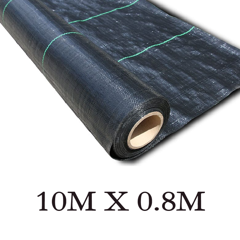 30/50/100m Weed Mat Matting Control Weedmat Woven Fabric Plant Cover ...