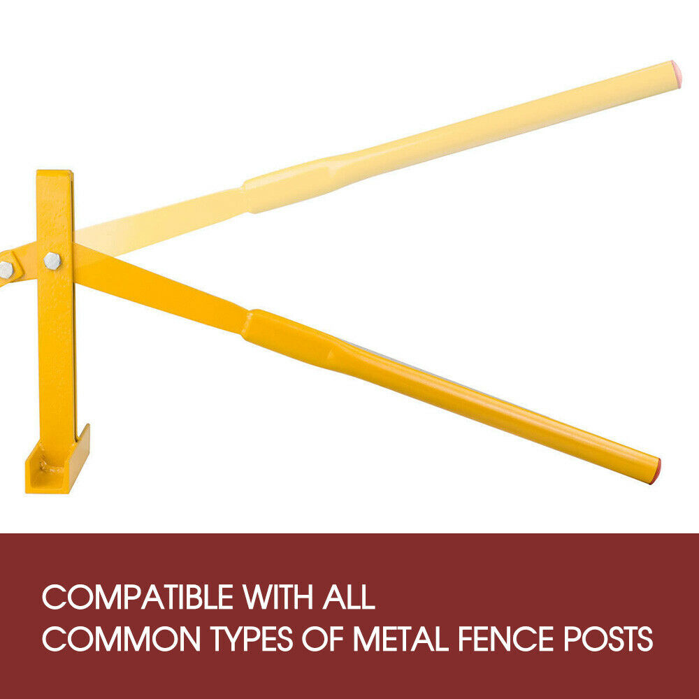 Fence Post Lifter Puller Star Picket Steel Pole Remover Fencing Farmin ...