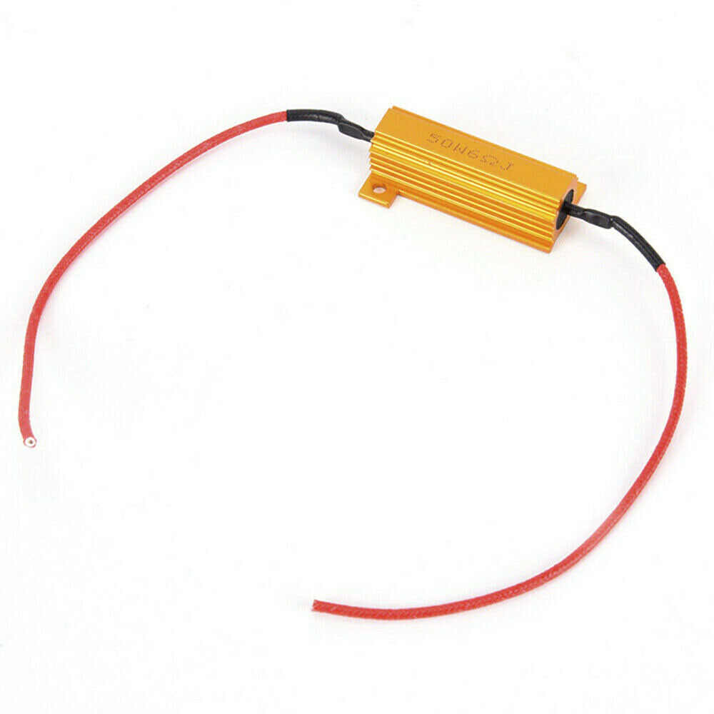 4pcs LED Indicator Flasher Relay Load Resistor Bulbs Ballast 50W 12V ...