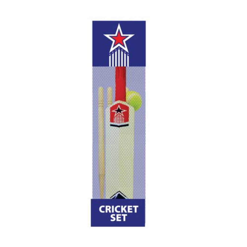 Cricket Set Size 5 with Wickets and Tennis Ball Game Sport 6pc – www ...