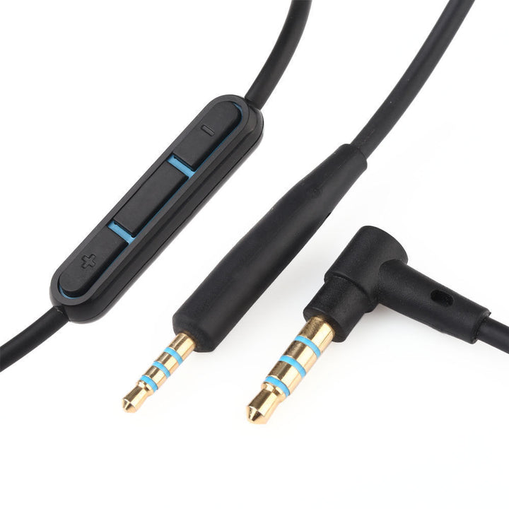 Cable Remote Mic Control AUX For Bose QuietComfort 25 35 QC25 QC35 Hea ...