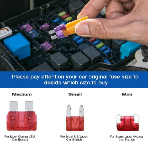 300pcs Car Blade Fuses Assortment Assorted Kit Blade Set Auto Truck Au ...