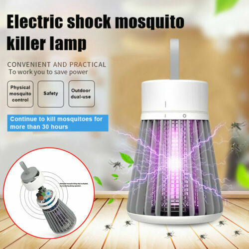 Electric LED Mosquito Catcher Lamp Light Insect Killer Fly Bug Zapper ...